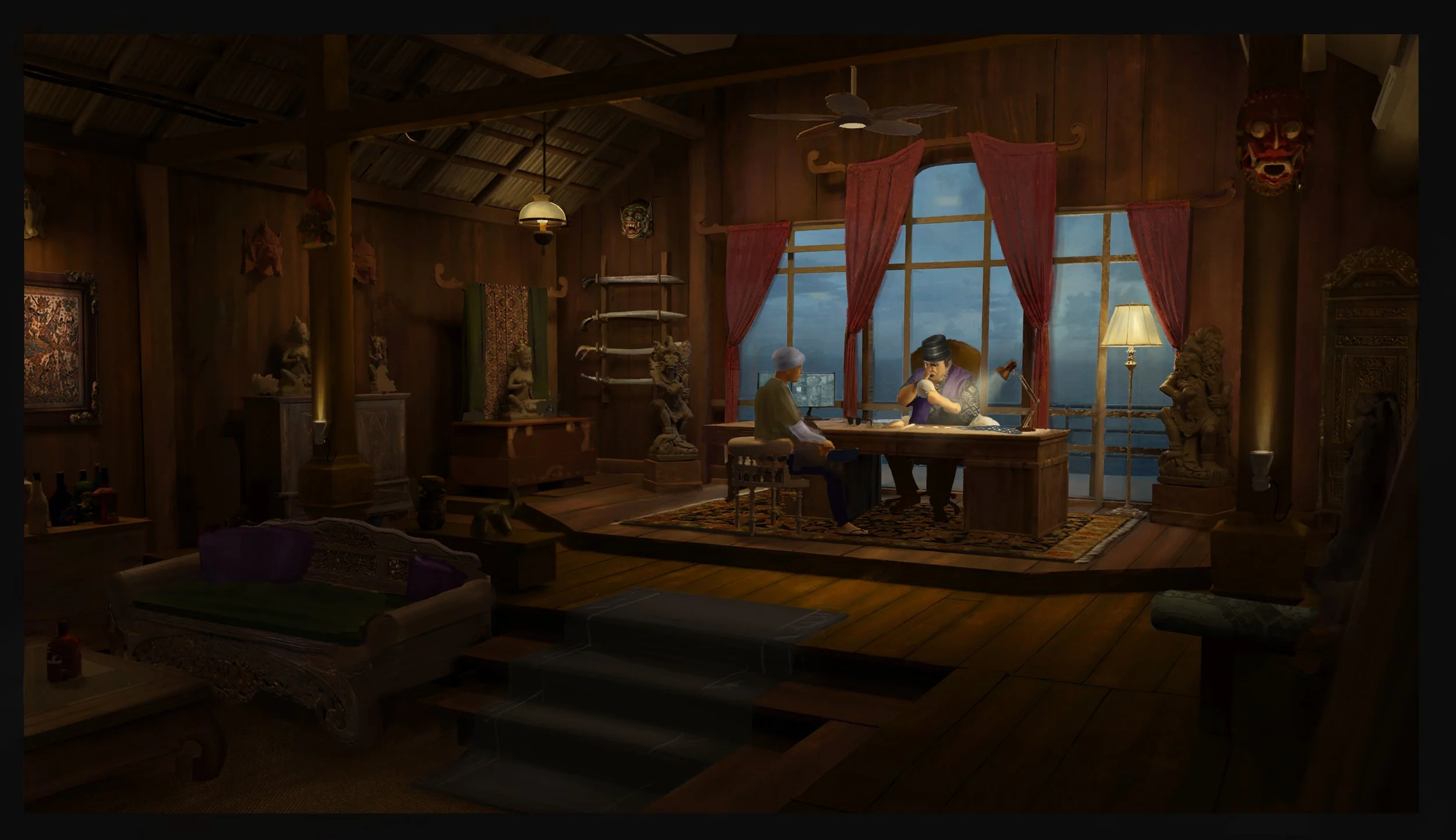 Fantasy Room Concept Art