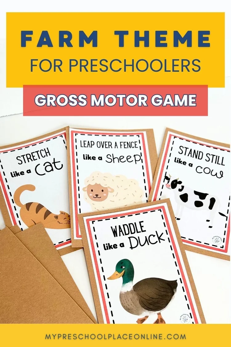 Farm Animal Movement Game — My Preschool Place