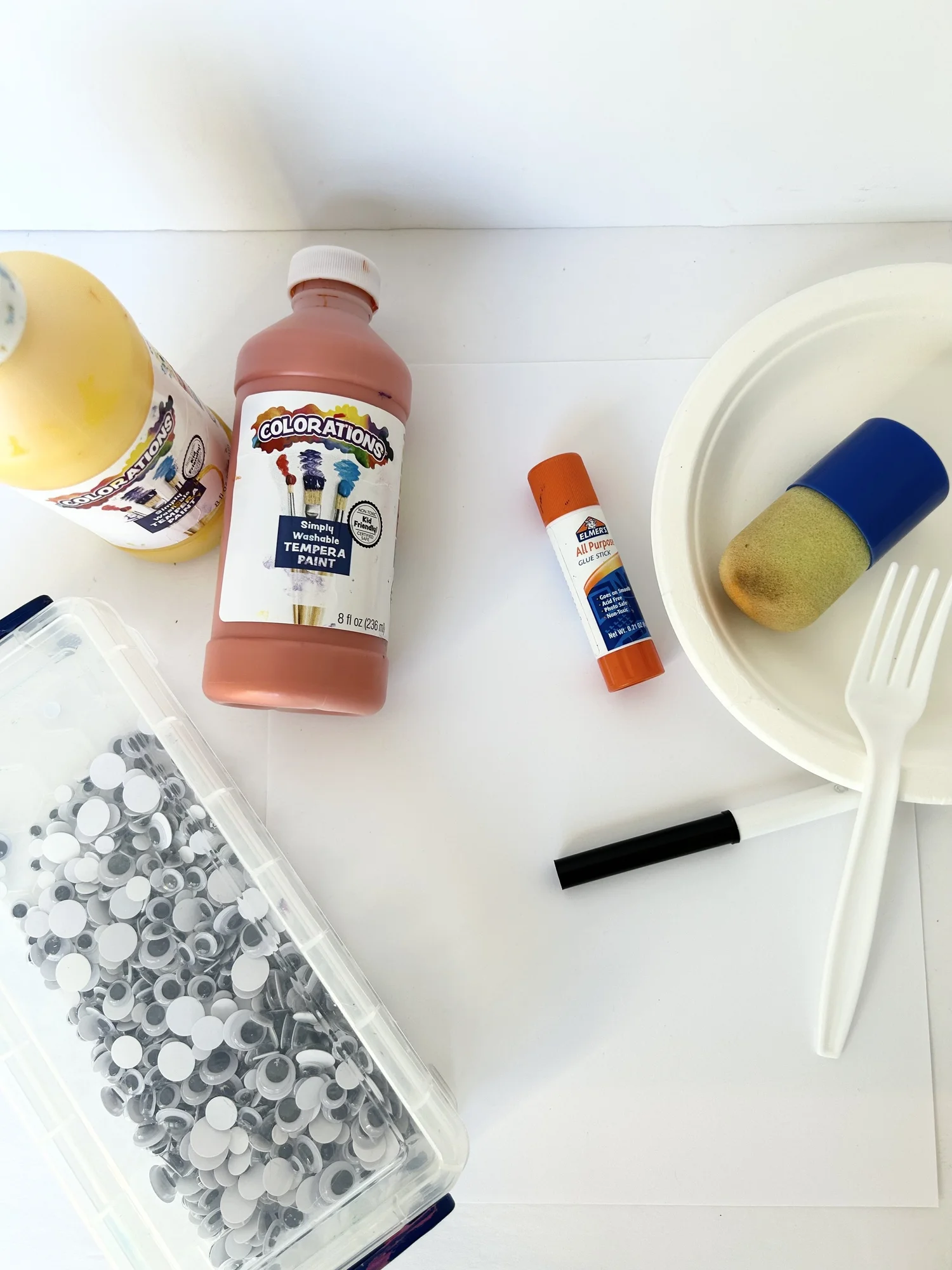 Fork Painted Lion and Weather Activity for Preschoolers [free download ...