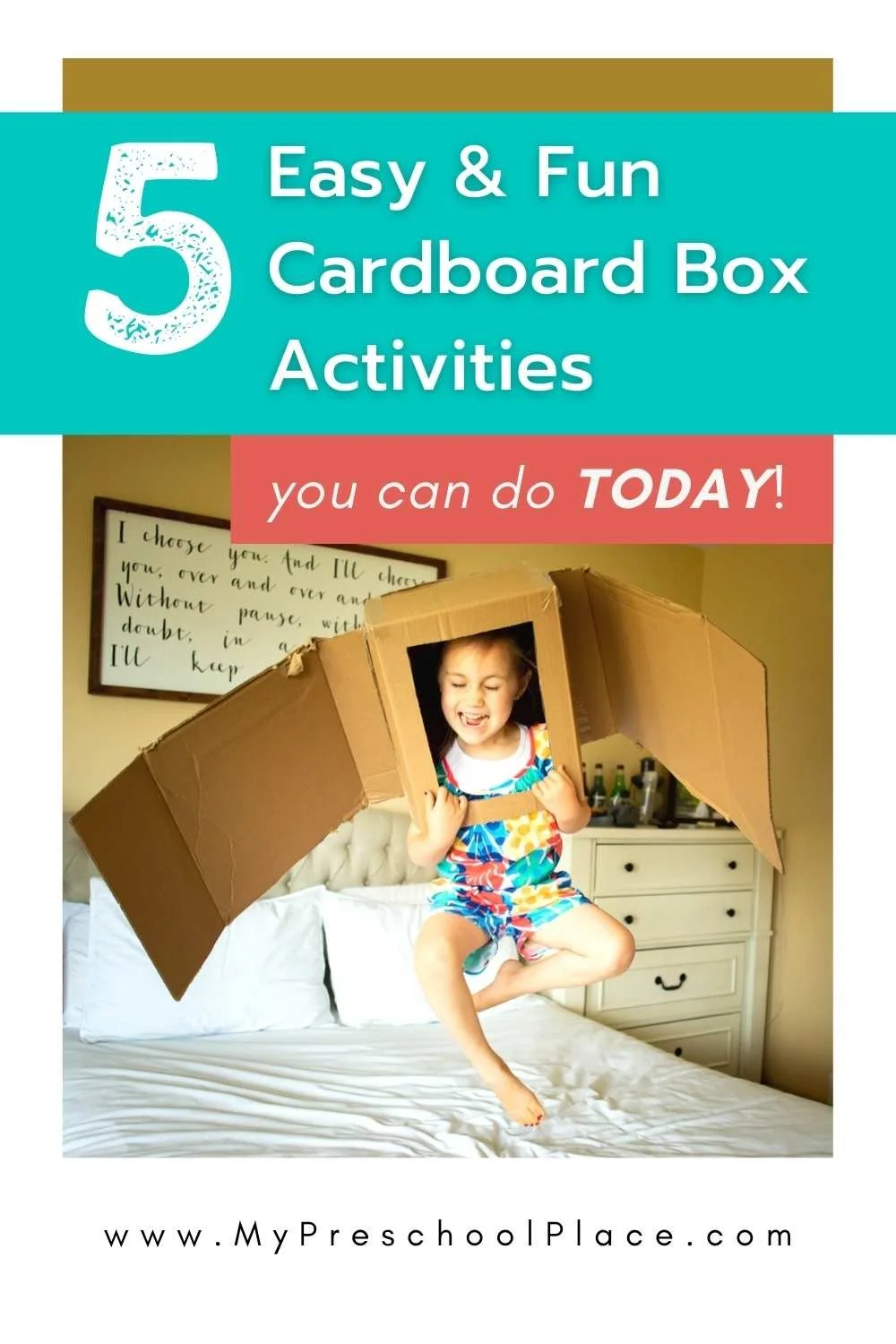 Cardboard Box Ideas for Kids — My Preschool Place