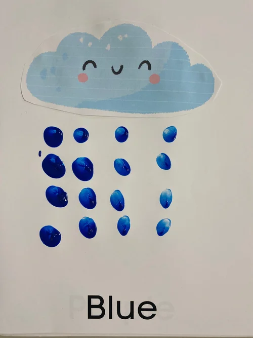 Color Blue Activity for Preschoolers — My Preschool Place