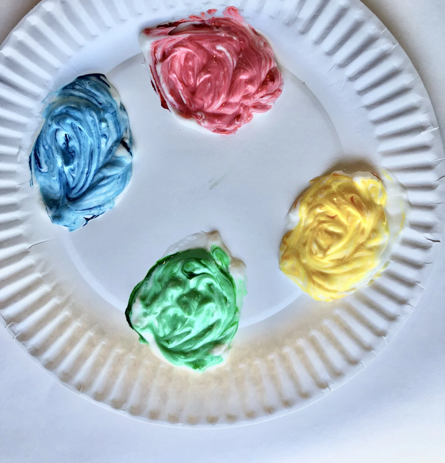 Edible Finger Painting — My Preschool Place