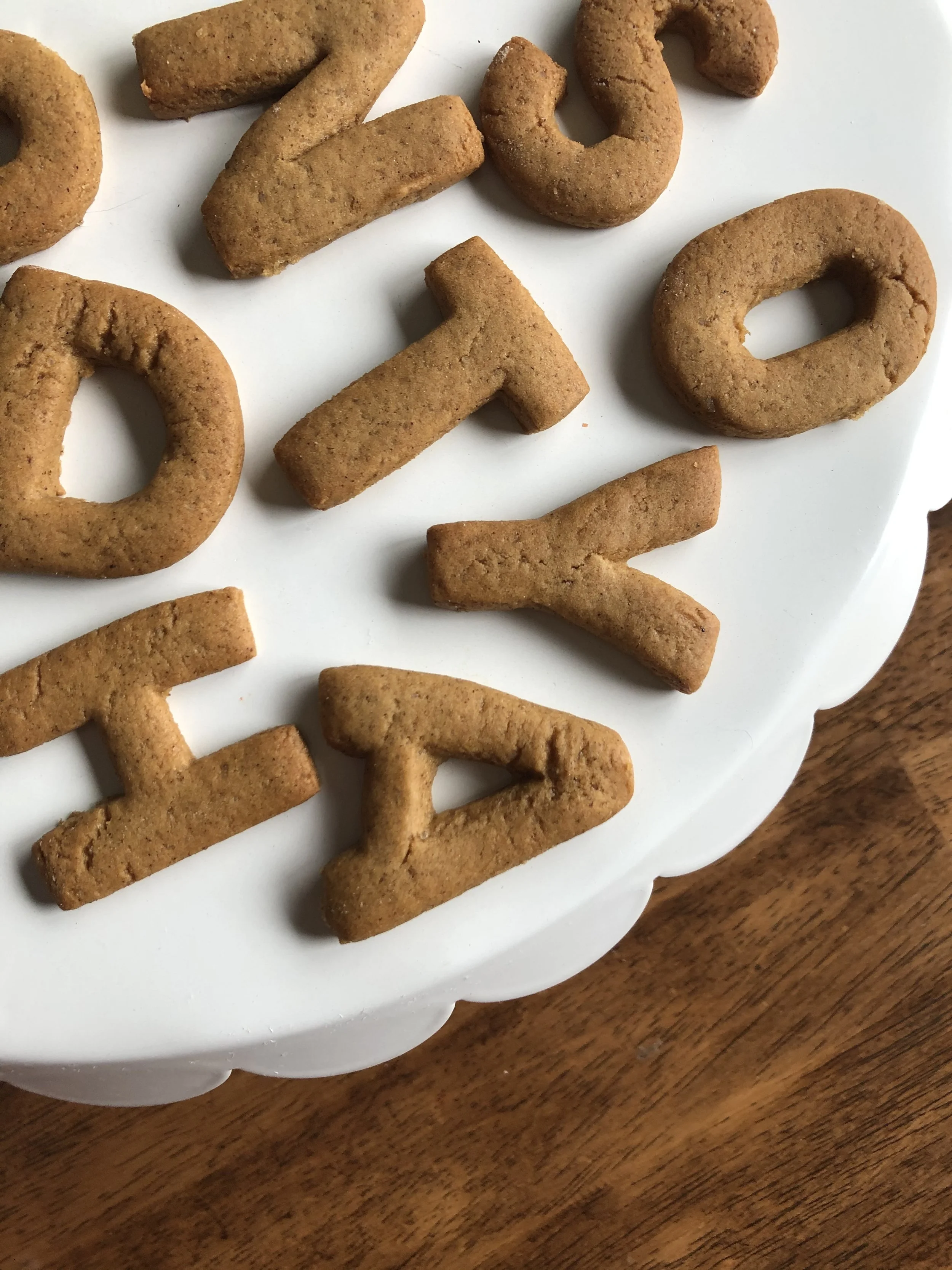 Gingerbread Letters — My Preschool Place