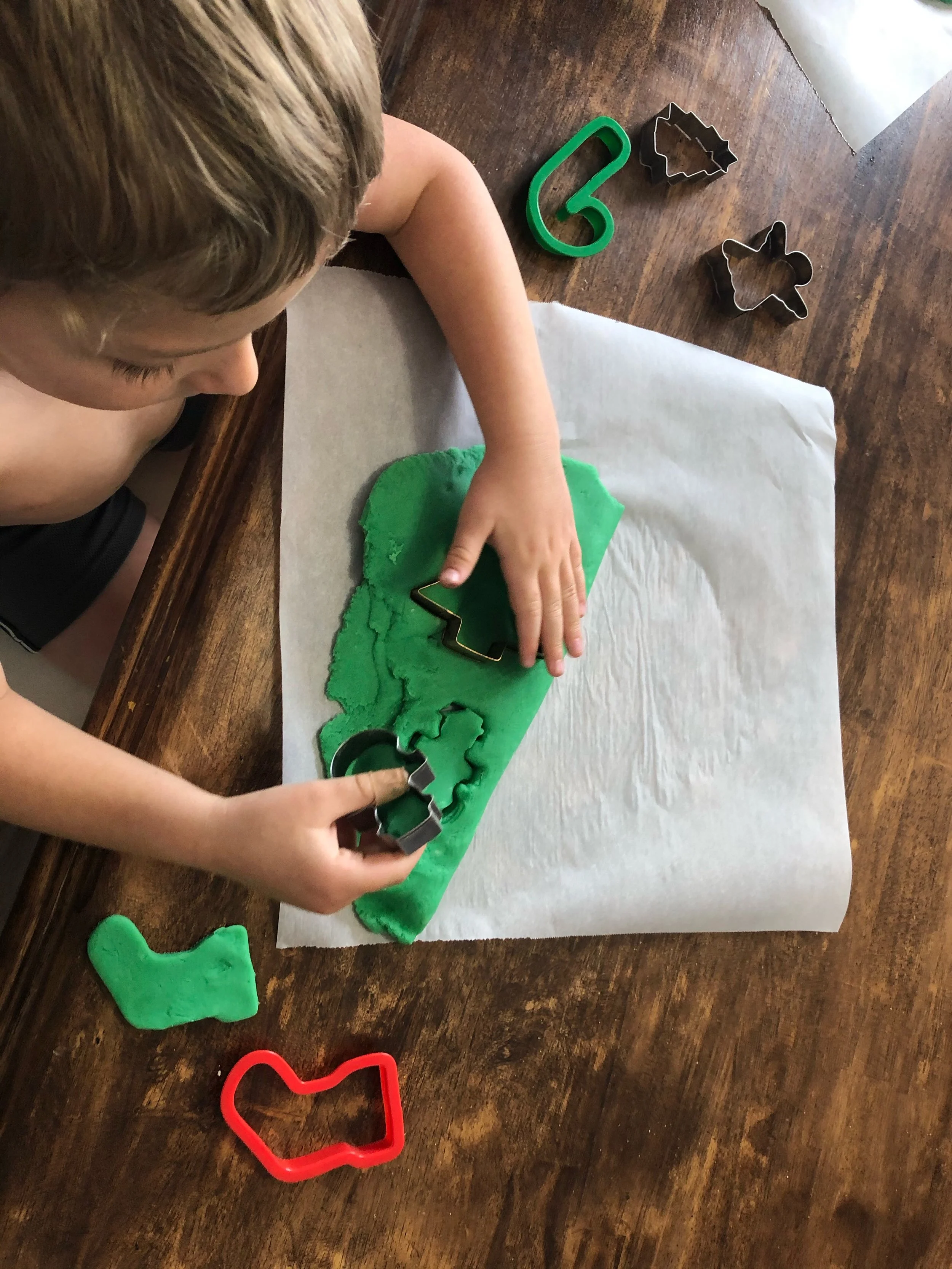 Christmas Play Dough — My Preschool Place