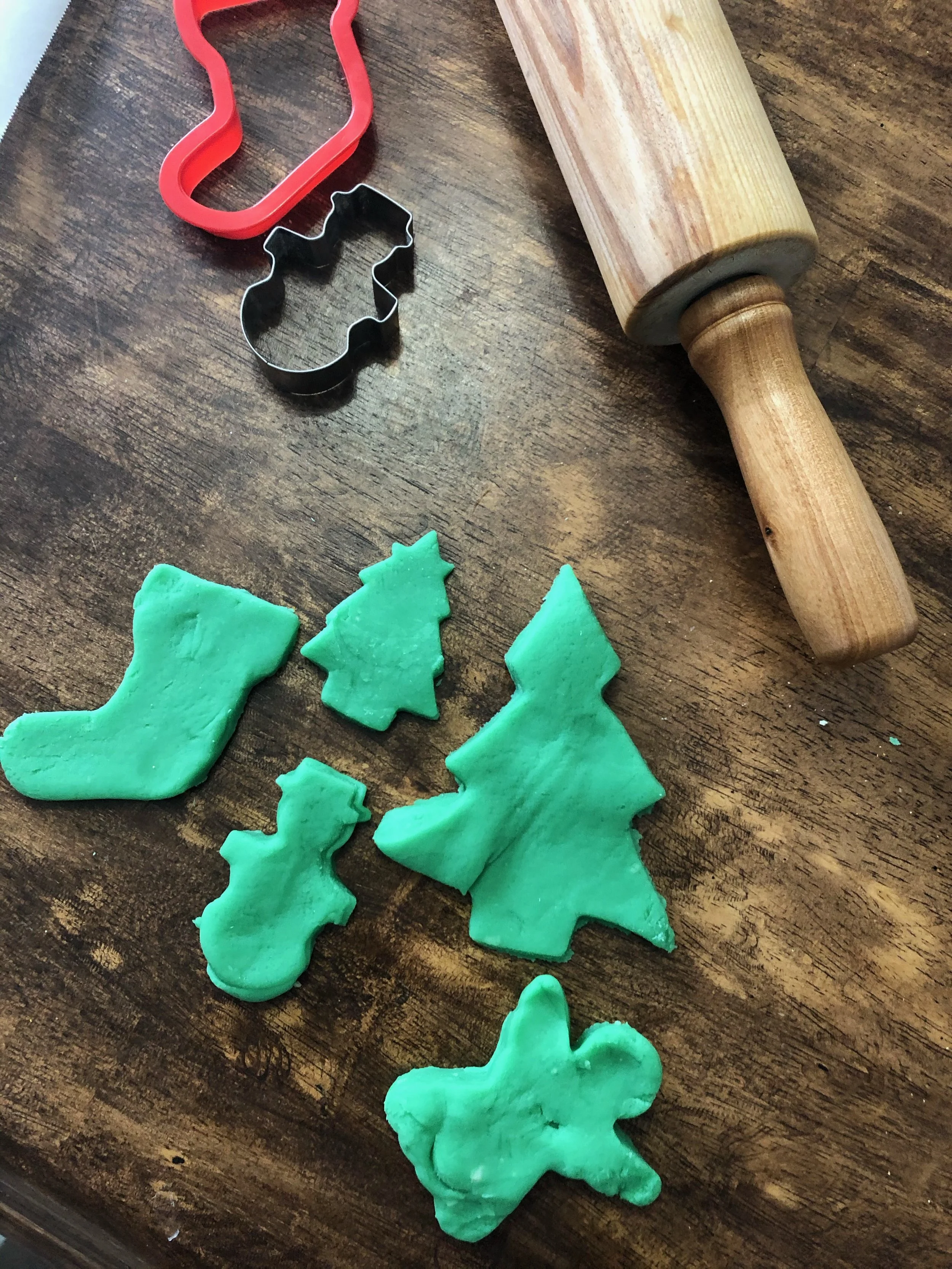 Christmas Play Dough — My Preschool Place