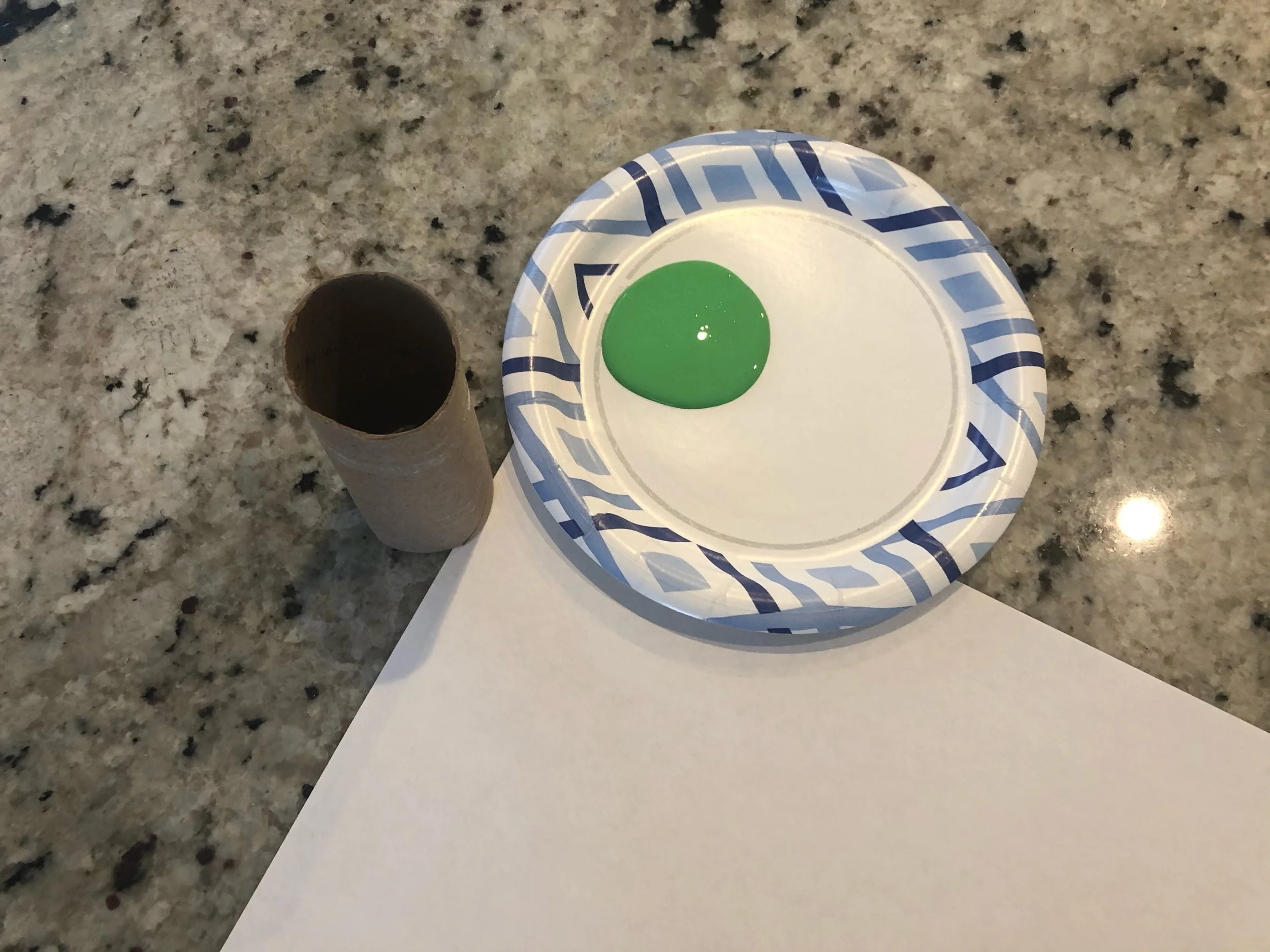 Shamrock Painting — My Preschool Place
