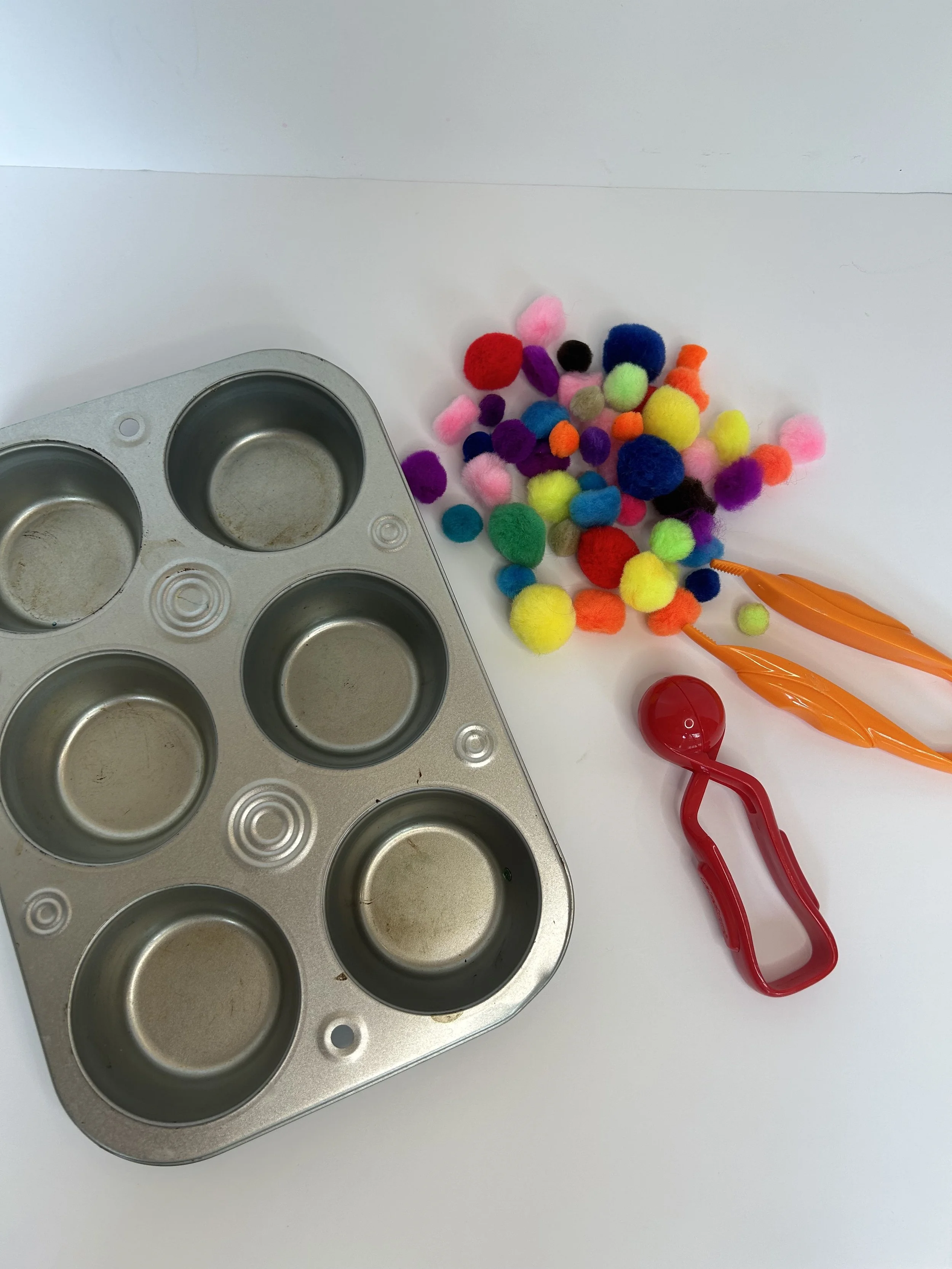 3 Simple Fine Motor Activities Using Pom Poms — My Preschool Place