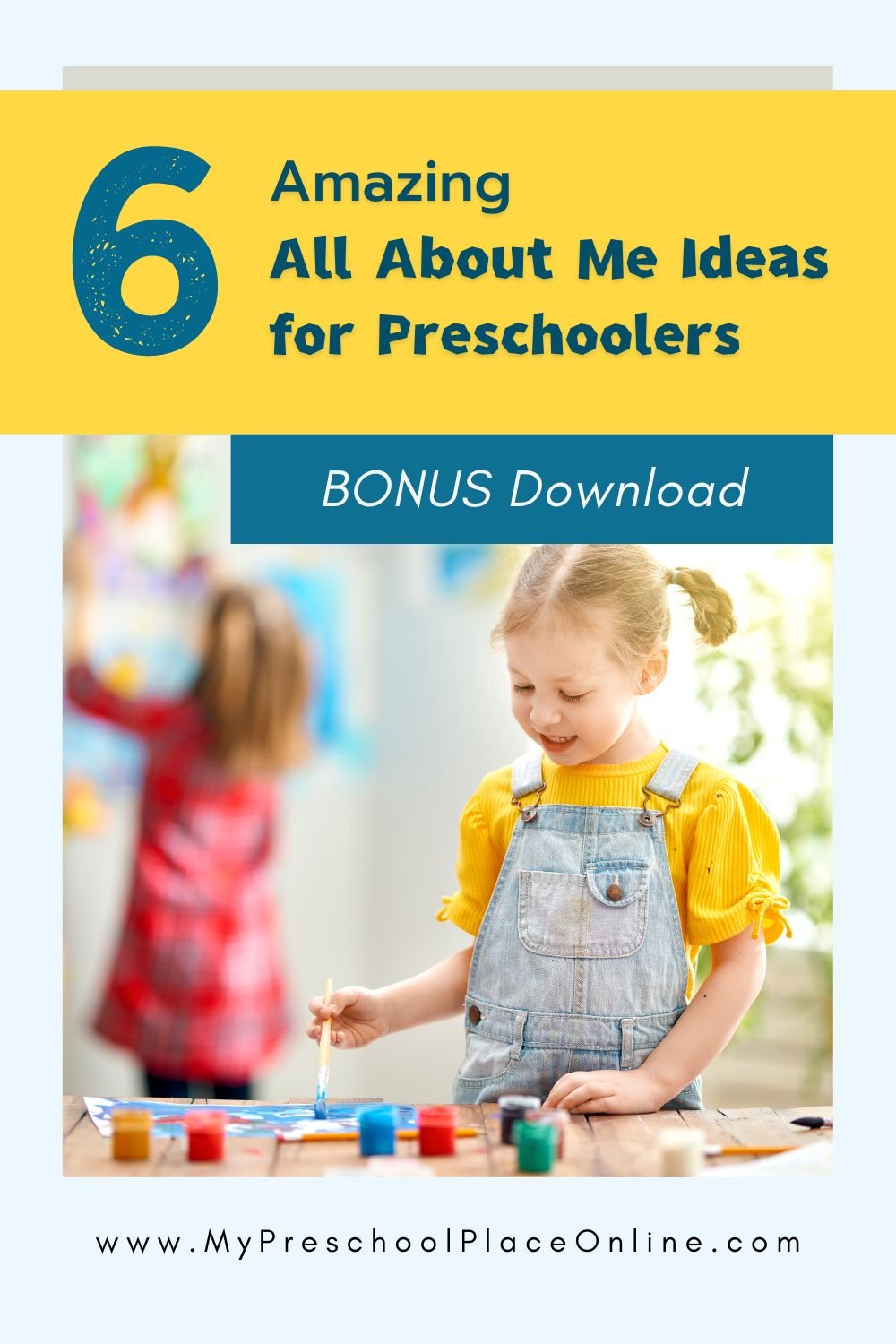 Best "All About Me" Preschool Theme activities [free download] — My ...