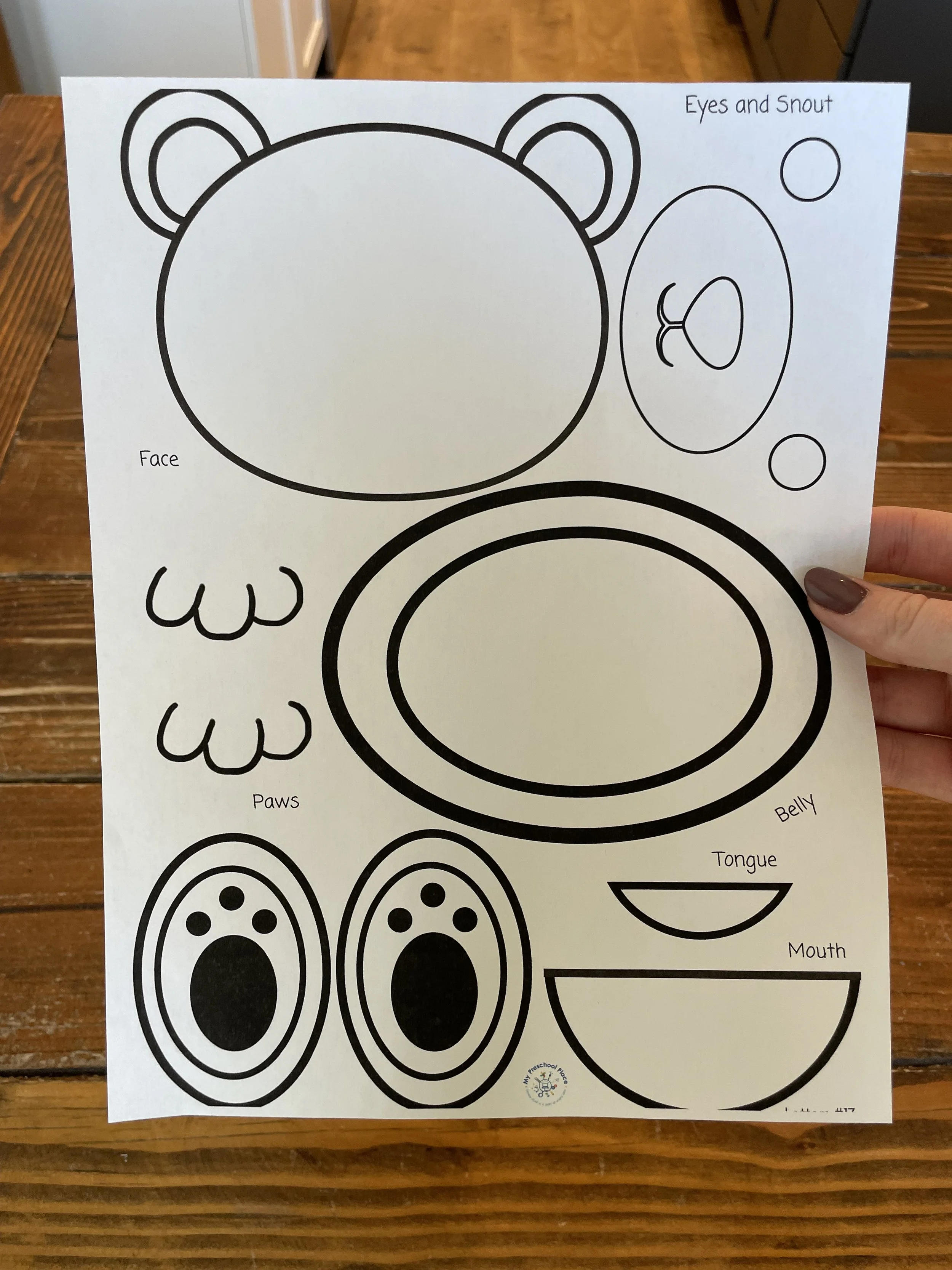 "That's not my polar bear!" Preschool Art Activity [free download] — My ...