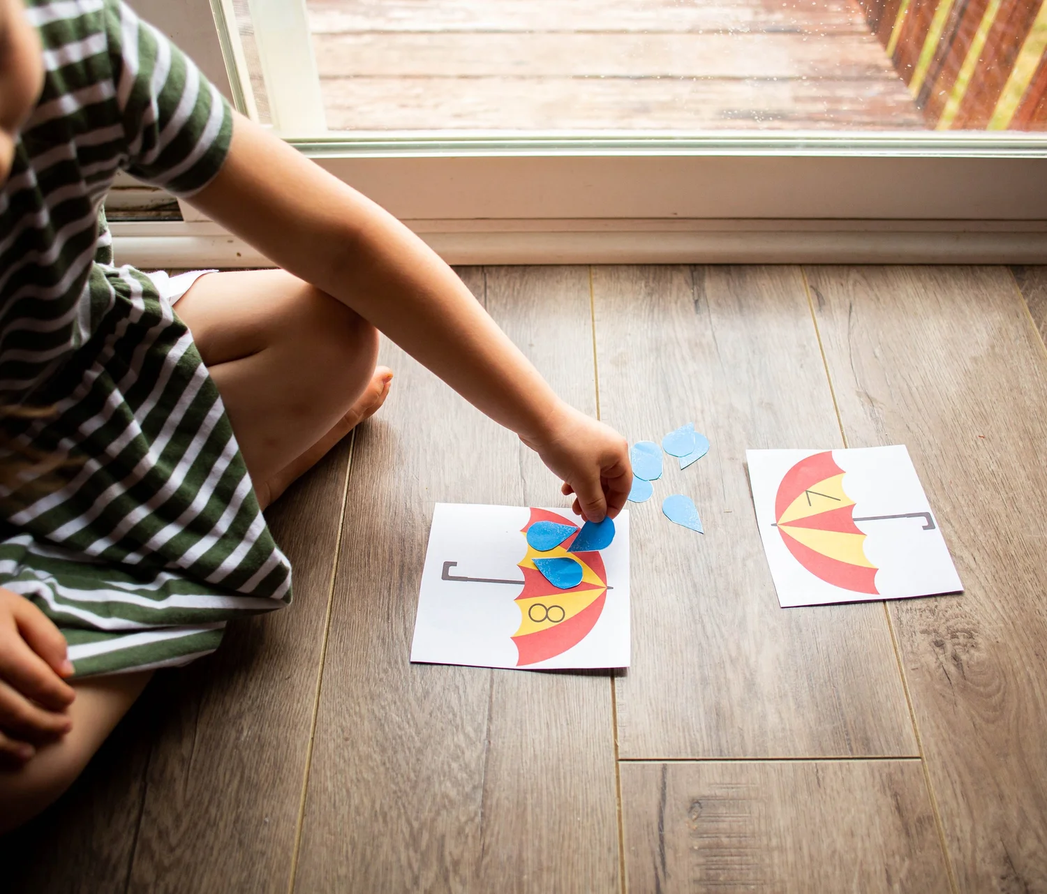 Raindrop Counting [free download] — My Preschool Place