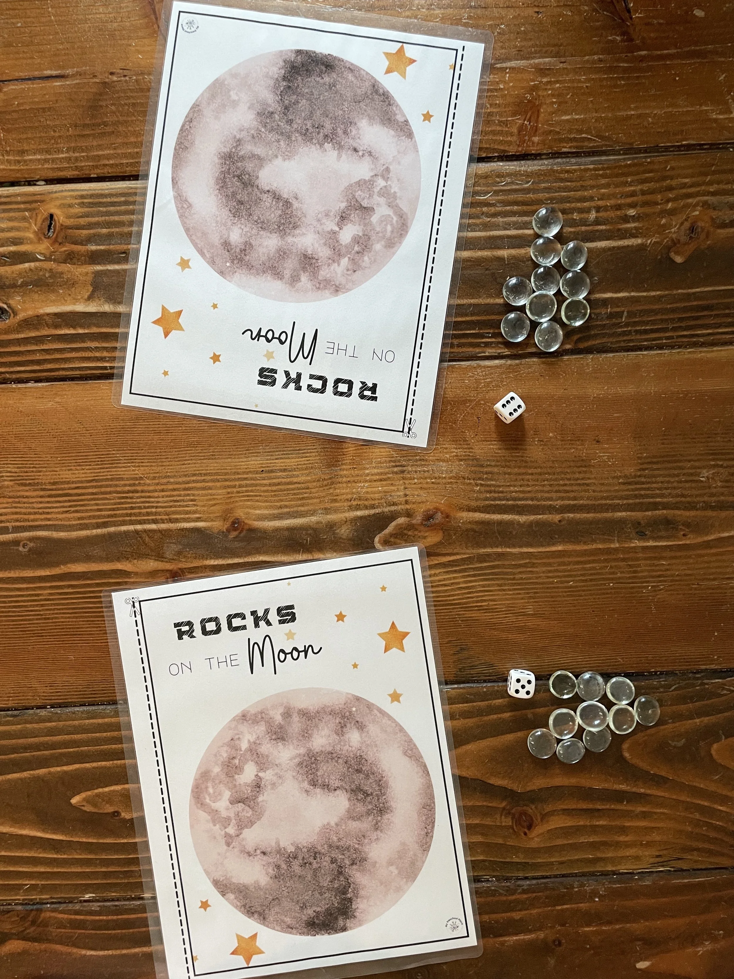 Moon Rock Preschool Math Game and Free Download — My Preschool Place