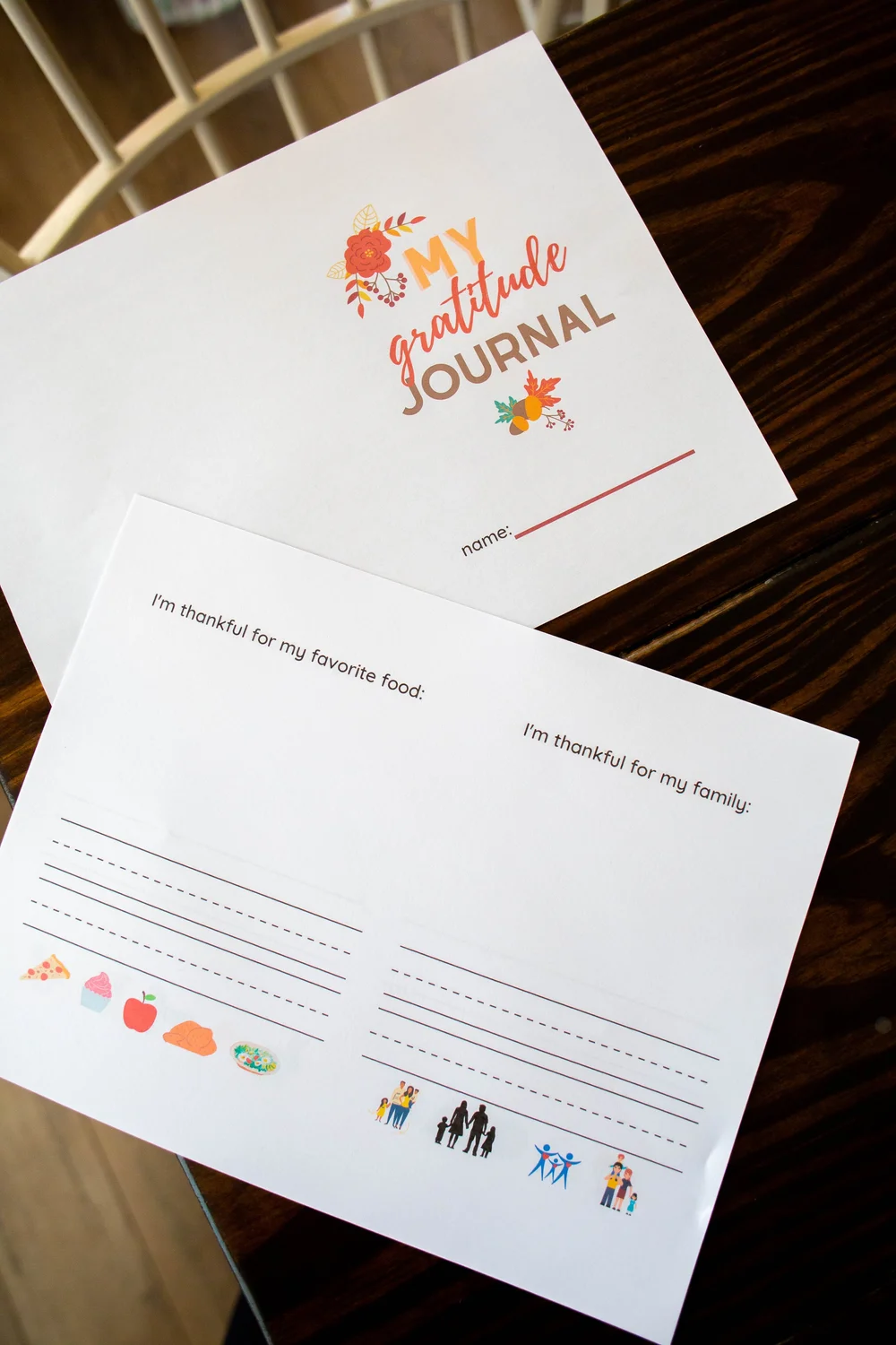 Gratitude Journal [free download] — My Preschool Place