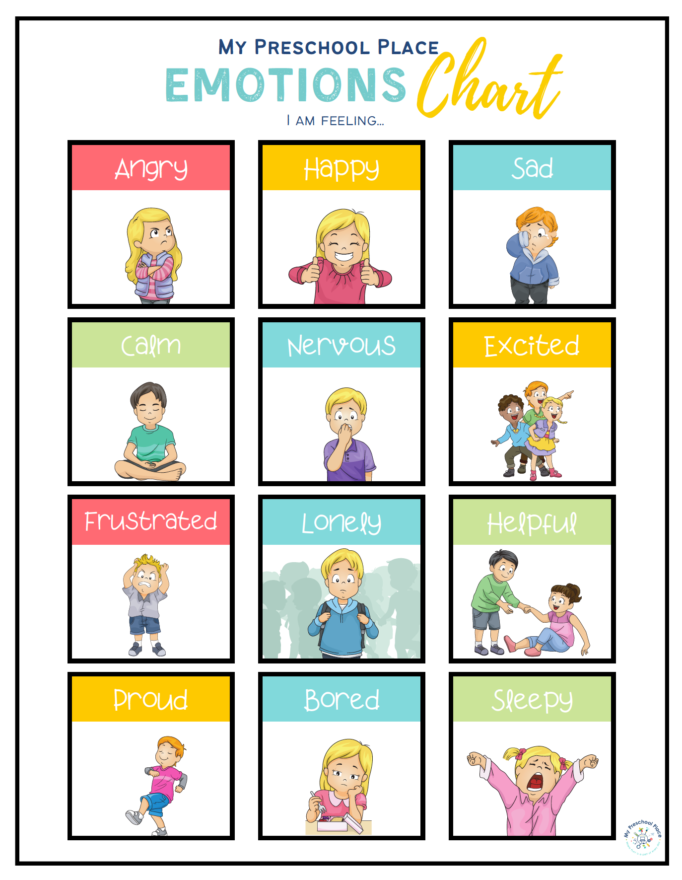 What items should you put in your calm down corner? — My Preschool Place