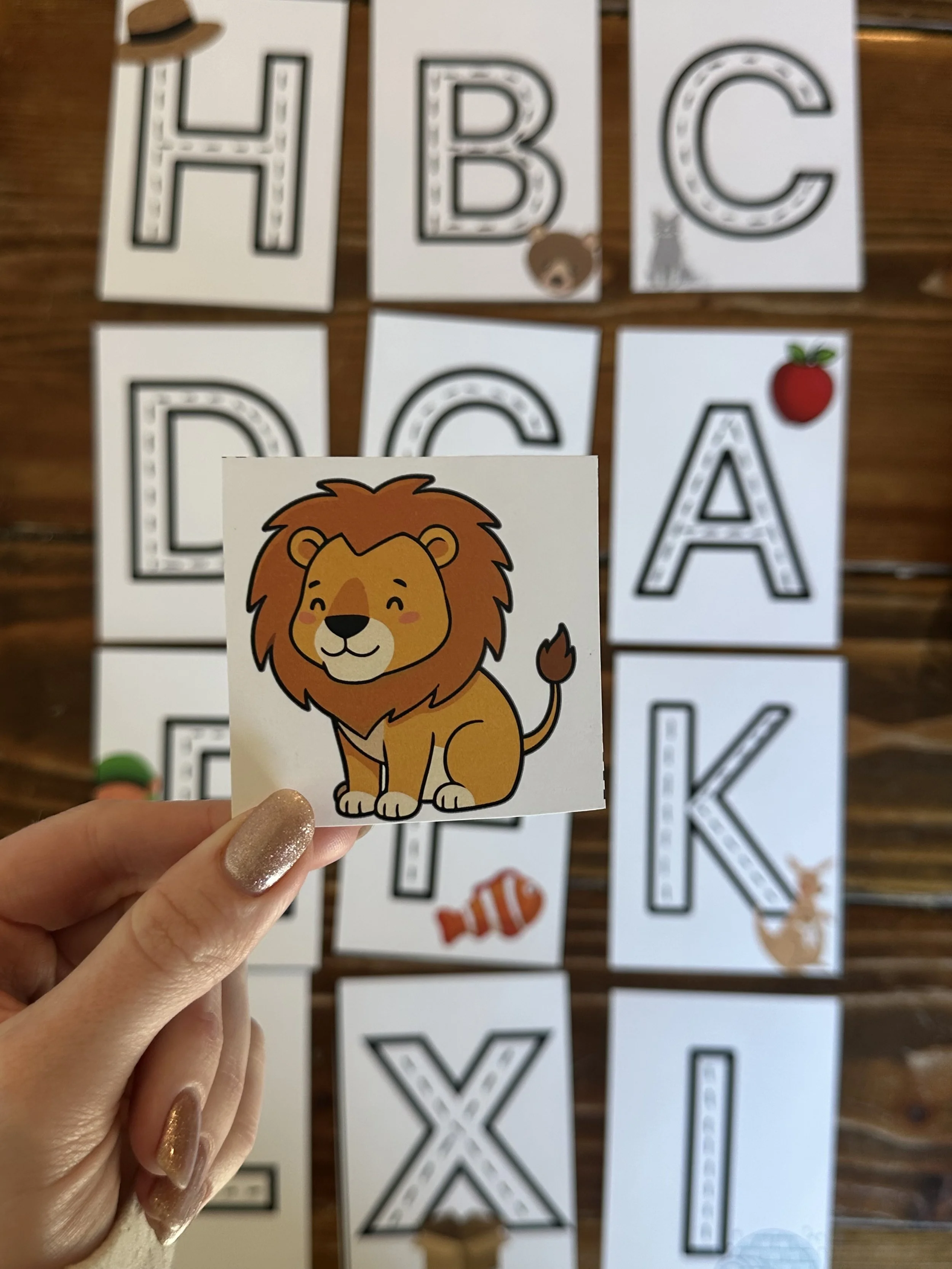 Letter Review Hide and Seek Game — My Preschool Place
