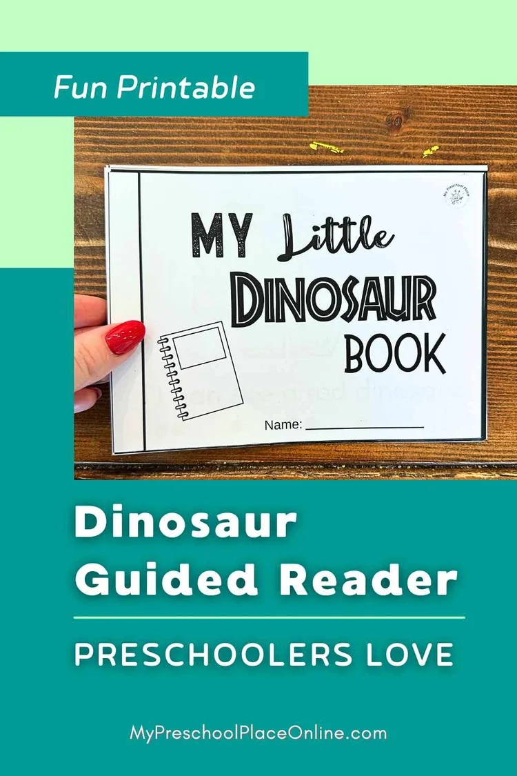 My Little Dinosaur Guided Reader Book — My Preschool Place