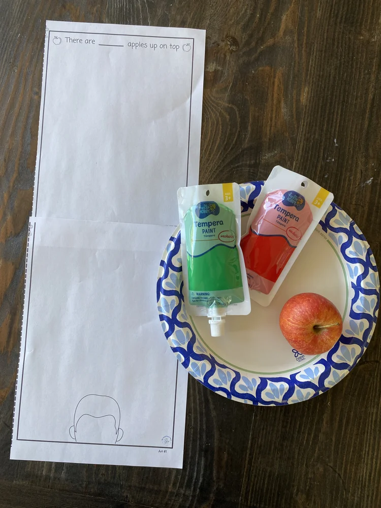 Ten Apples Up on Top Art Project — My Preschool Place