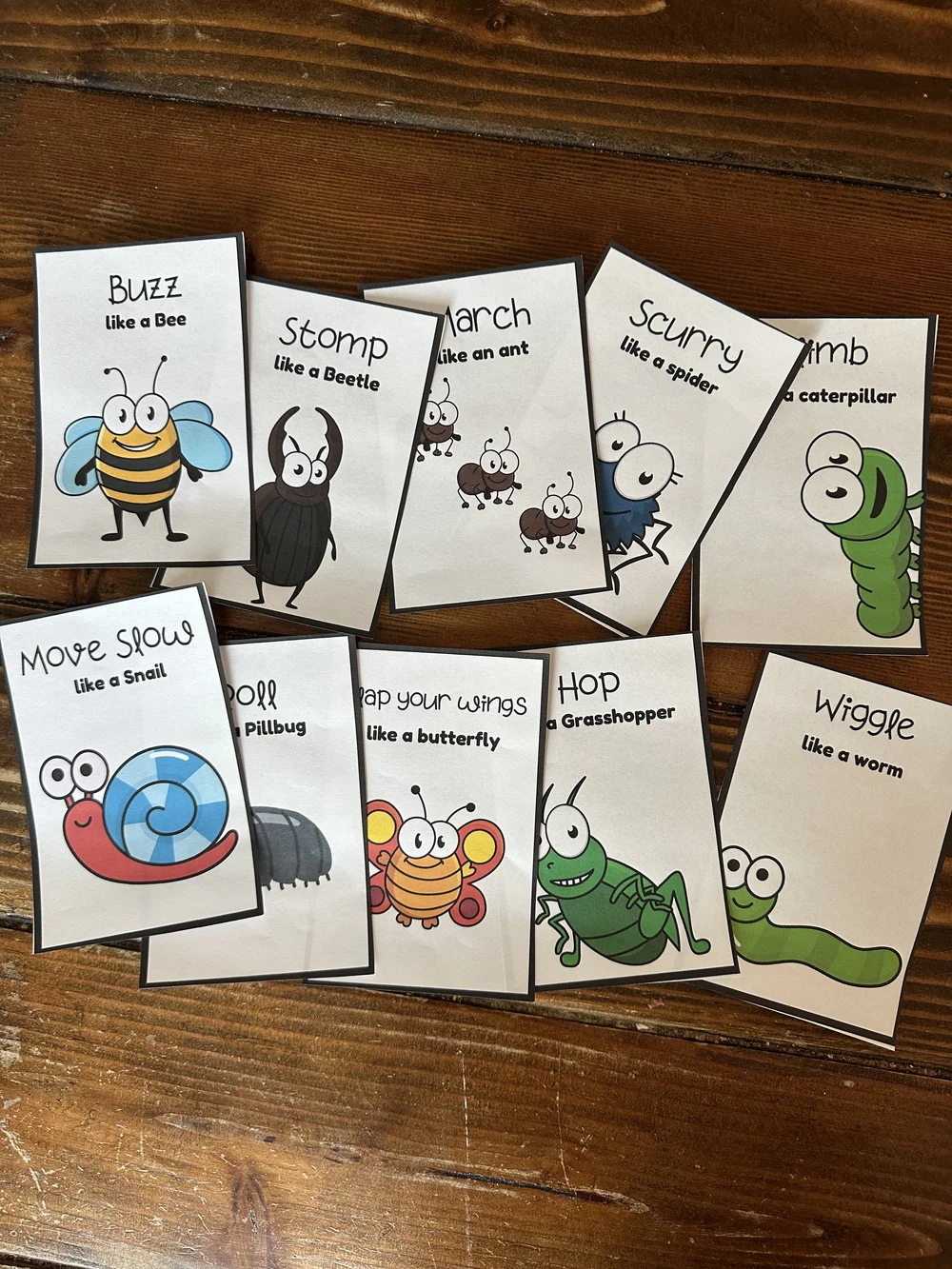 Bugs Rhyming Game [free download] — My Preschool Place