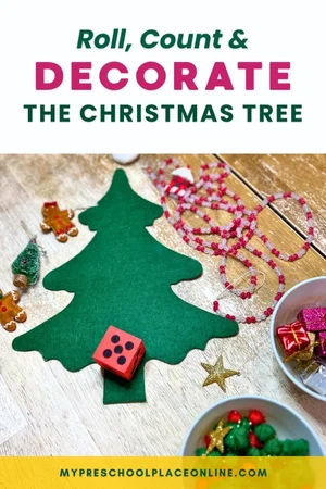 Christmas Tree Counting Math [free download] — My Preschool Place