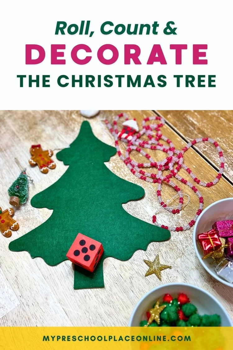 Christmas Tree Counting Math [free download] — My Preschool Place