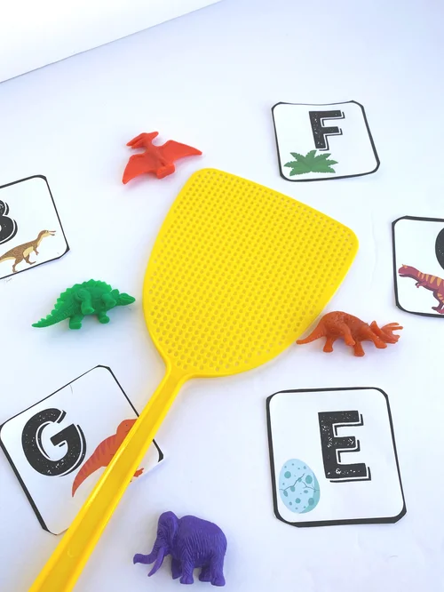 Dinosaur Letter Swat [free download] — My Preschool Place