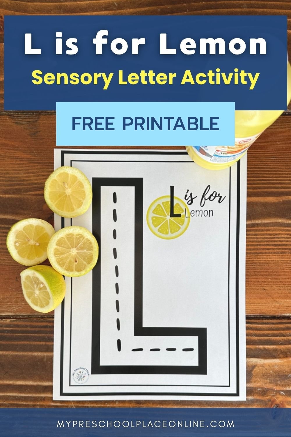 L is for Lemon Activity [free download] — My Preschool Place