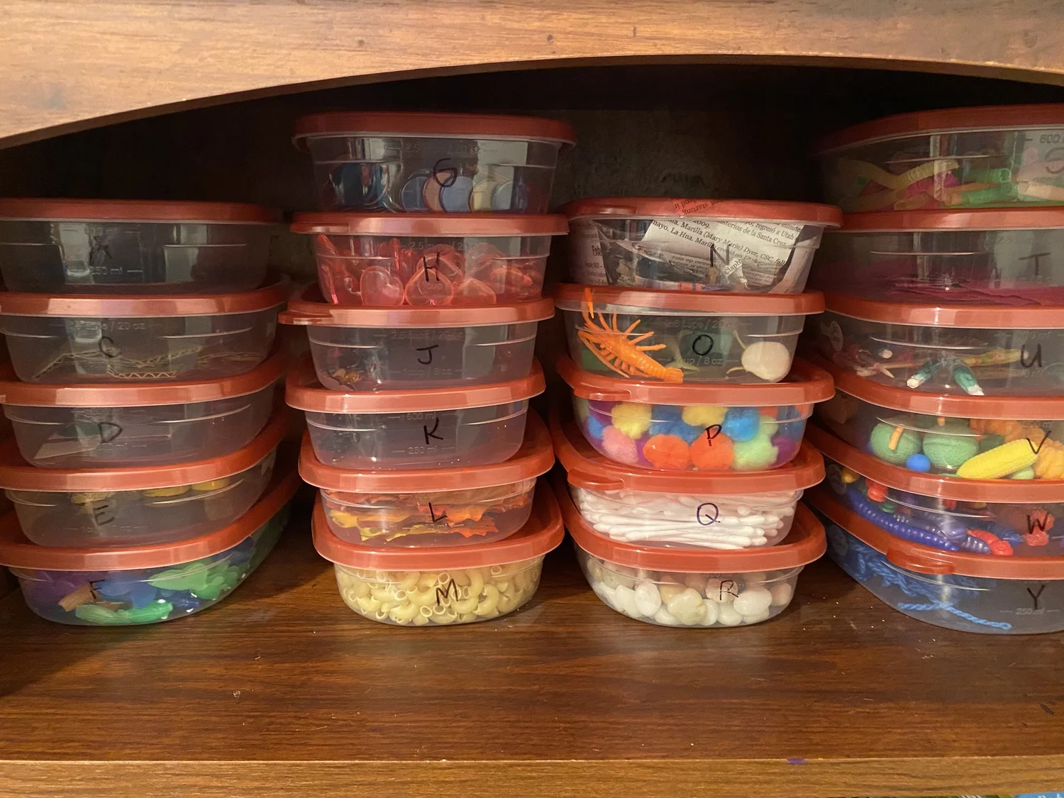 Make Your Own Letter Bins! — My Preschool Place