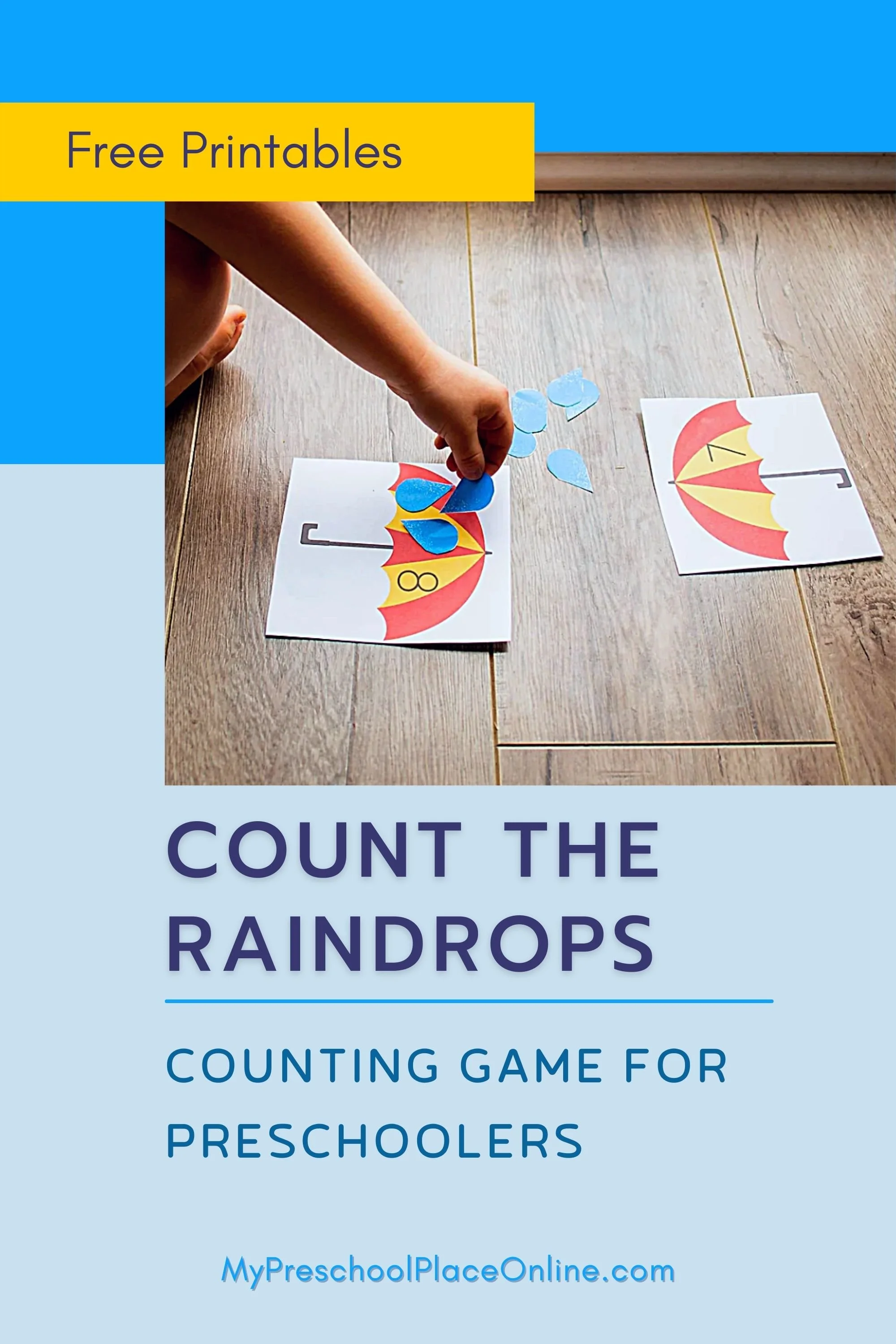 Raindrop Counting [free download] — My Preschool Place