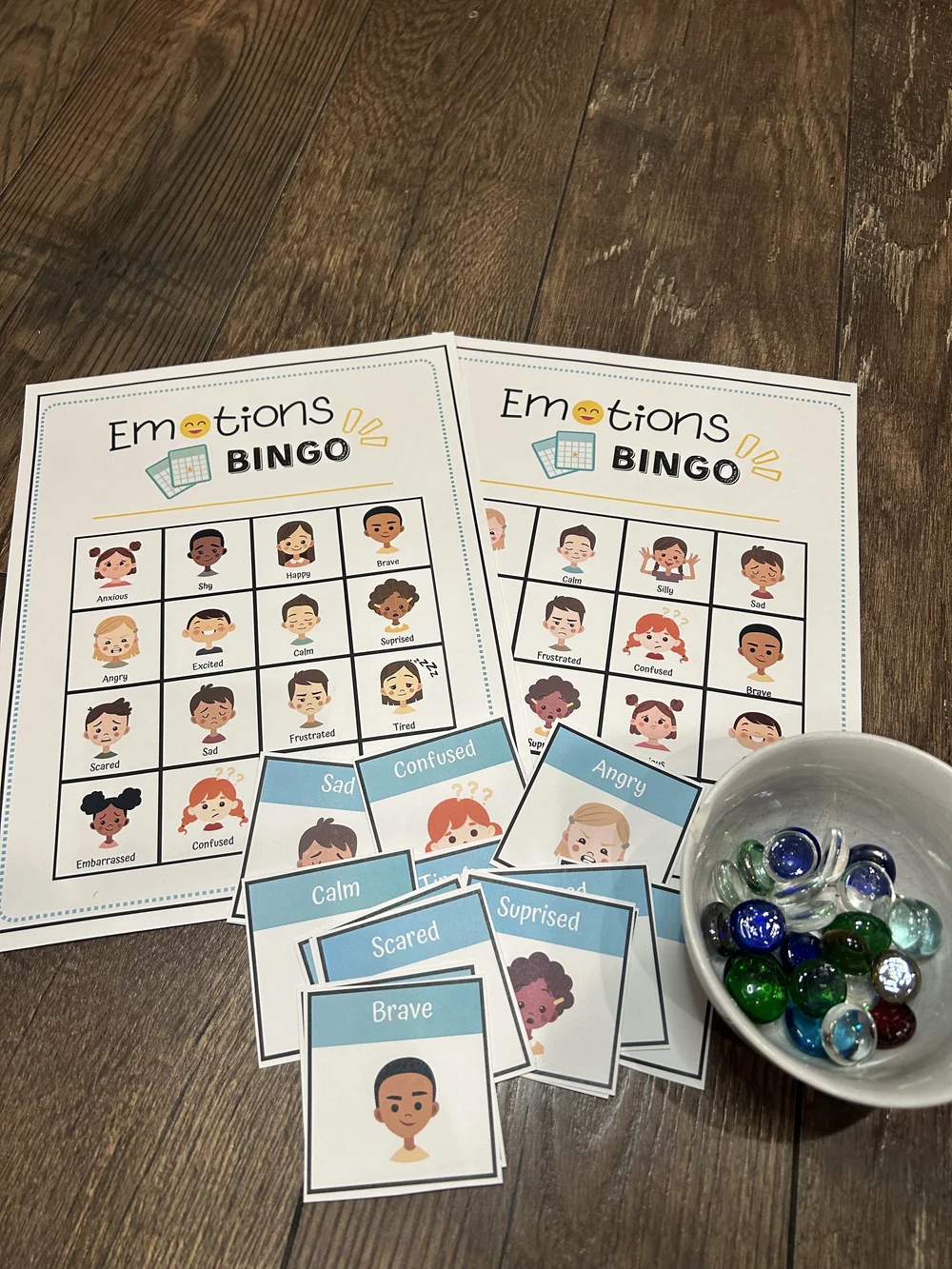 Emotions Bingo — My Preschool Place