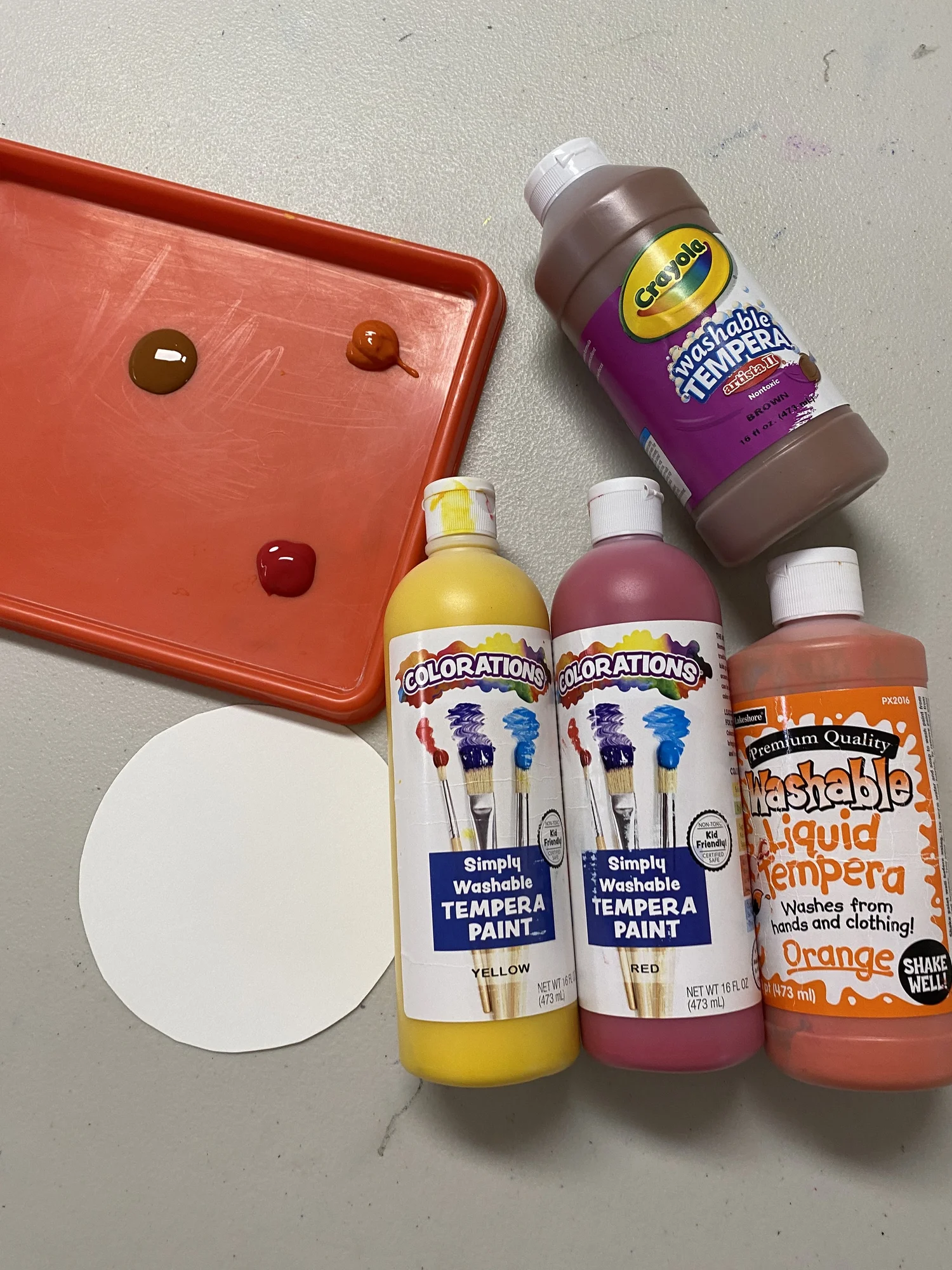 Finger Painted Turkey Art — My Preschool Place