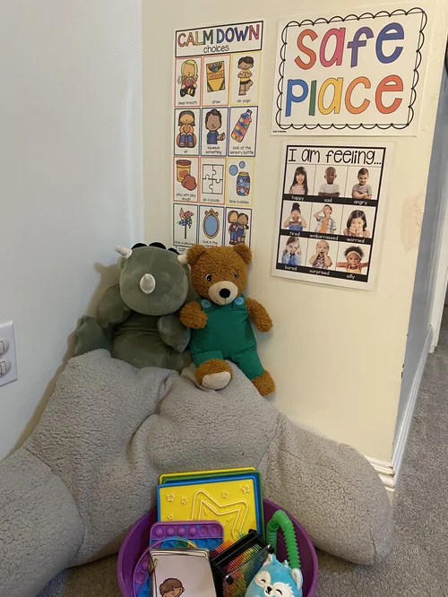 How to Use A “Safe Space” or “Calm Down Corner” at Home or in the ...