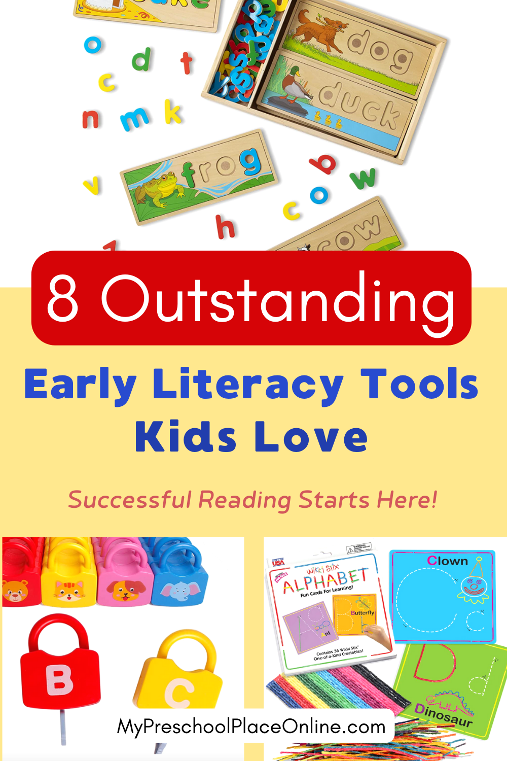 Our Favorite Literacy Tools and Toys — My Preschool Place