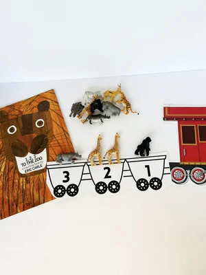 1, 2, 3, To The Zoo Math Activity for Preschoolers [free download] — My ...