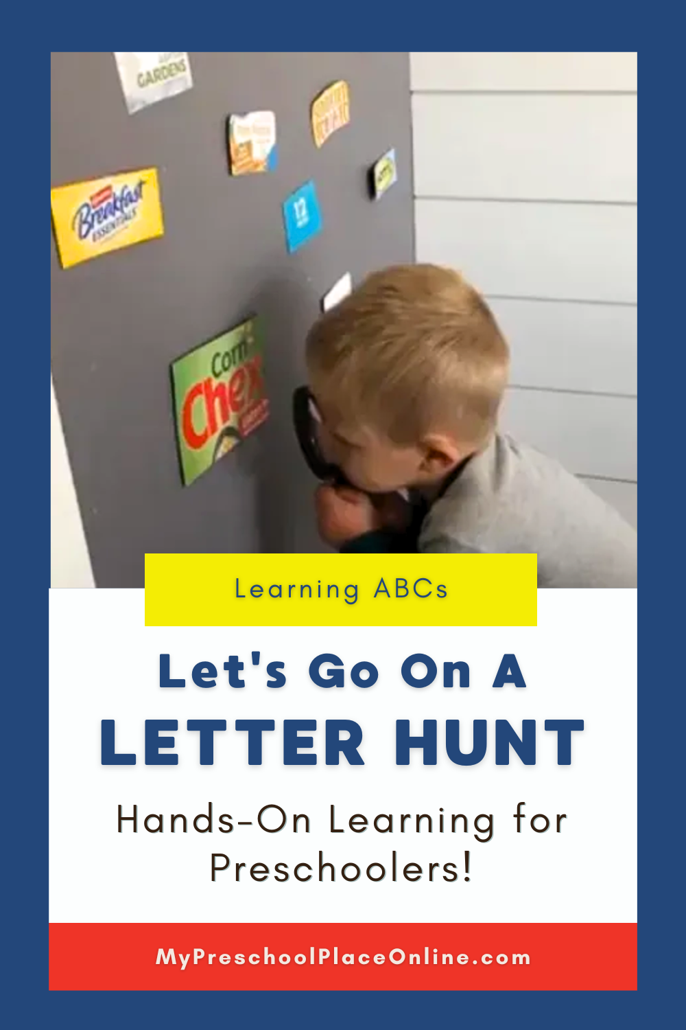 Letter Hunt — My Preschool Place
