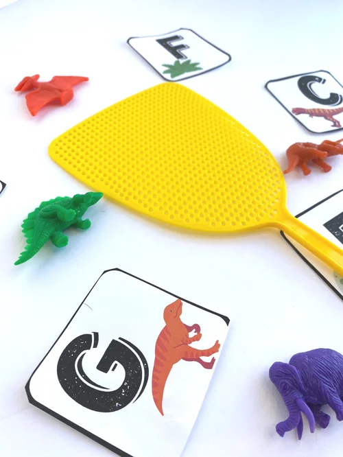 Dinosaur Letter Swat [free download] — My Preschool Place