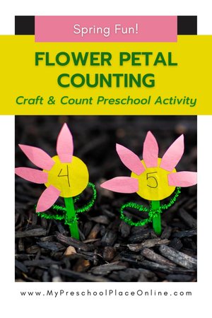 Springtime Kid’s Activity: Petal Counting! — My Preschool Place