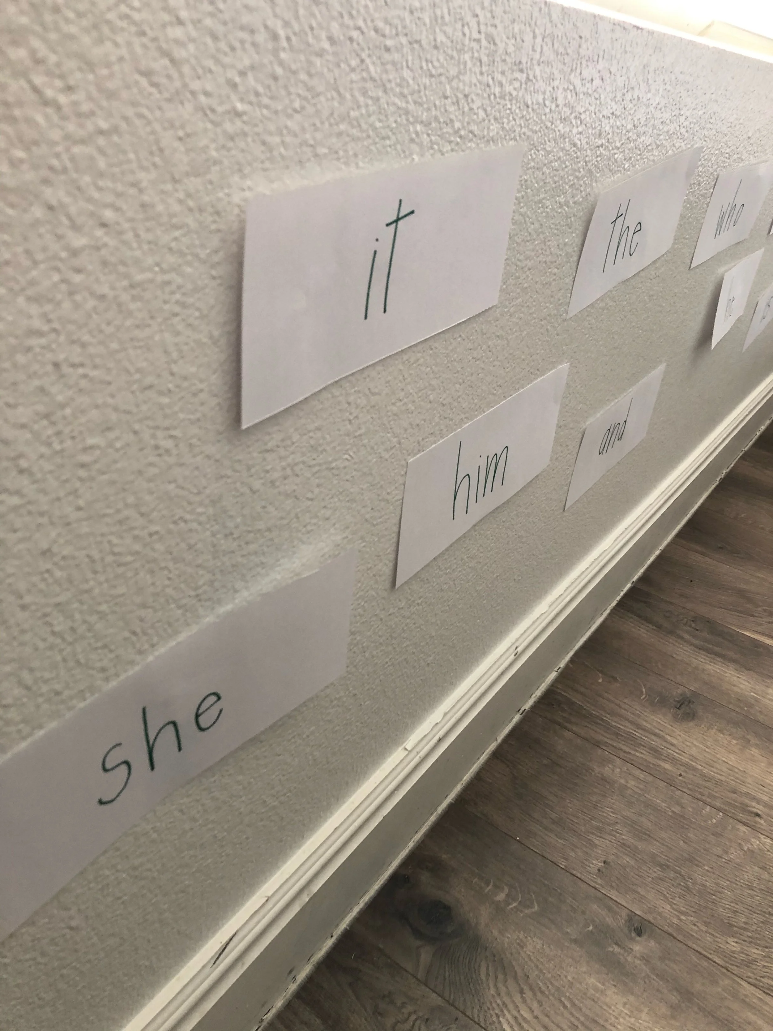 Sight Word Matching Game — My Preschool Place