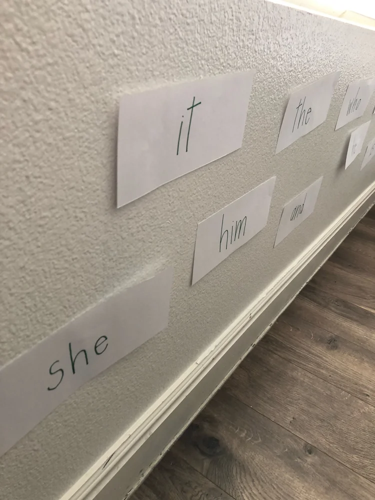 Sight Word Matching Game — My Preschool Place