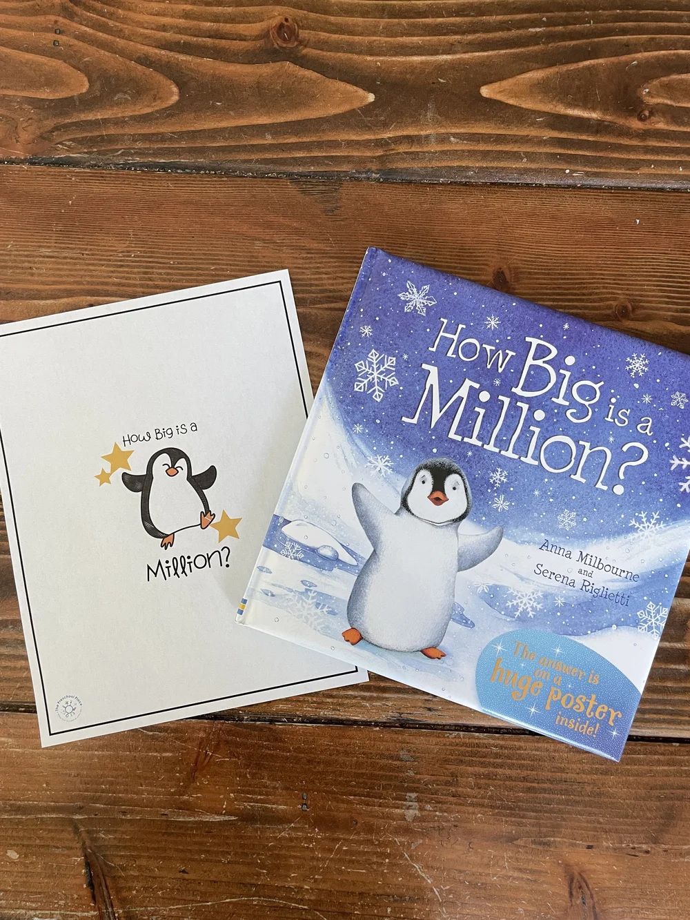 How Big is a Million Preschool Math Activity [free download] — My ...