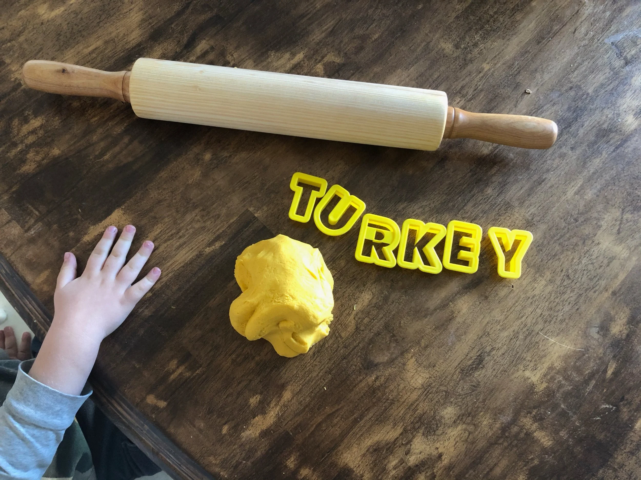 Thanksgiving Play Dough — My Preschool Place