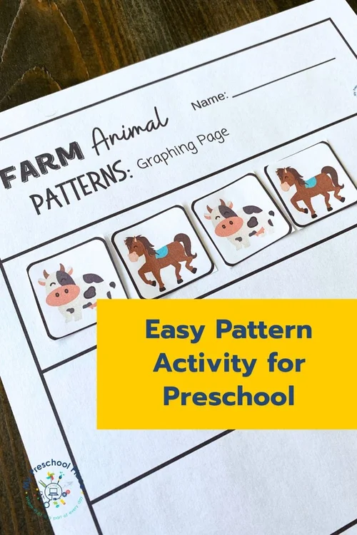 Farm Animal Patterns — My Preschool Place