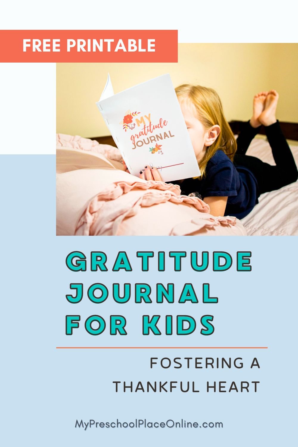 Gratitude Journal [free download] — My Preschool Place