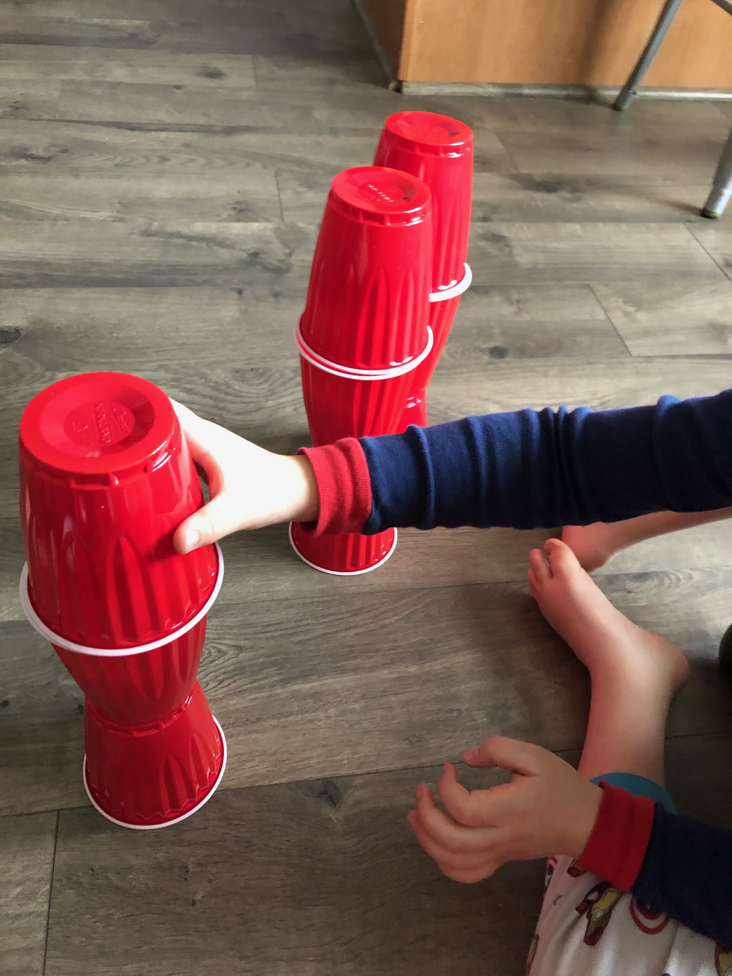 Cup Towers — My Preschool Place