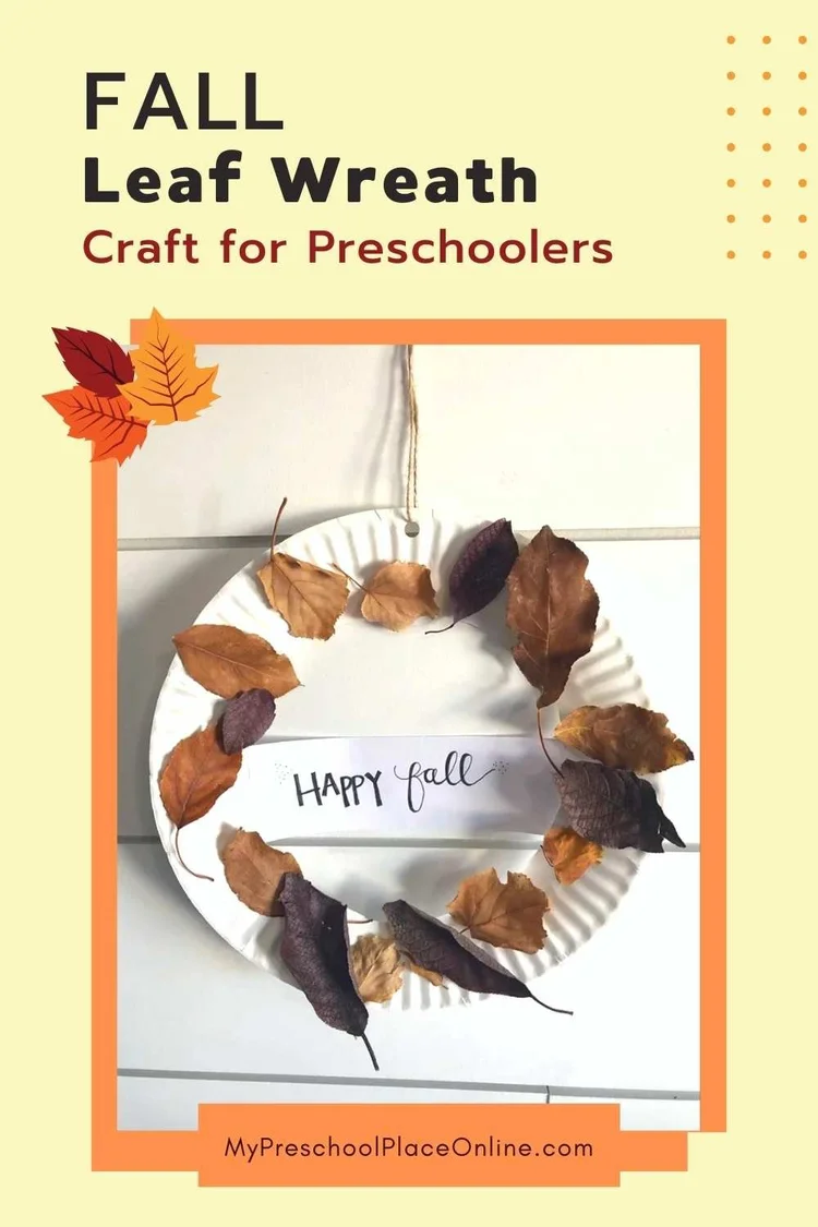Leaf Wreaths — My Preschool Place