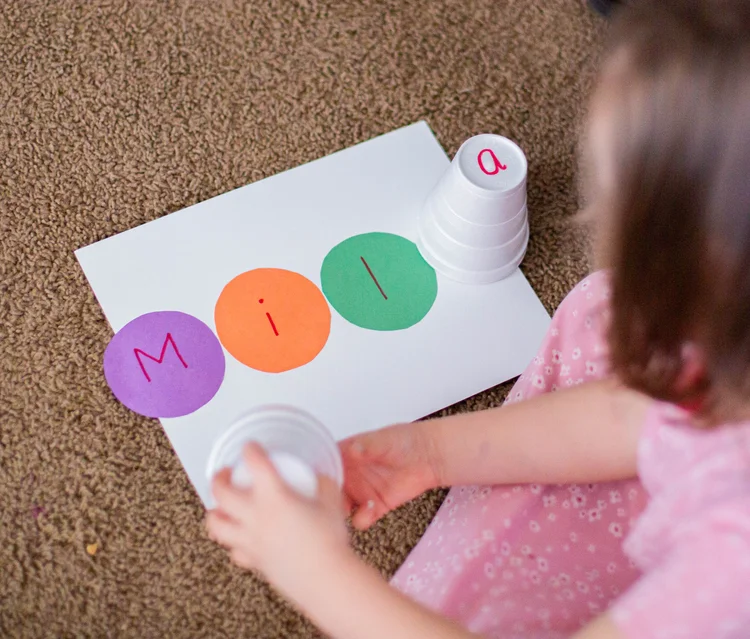 Easy Name Recognition Activity — My Preschool Place