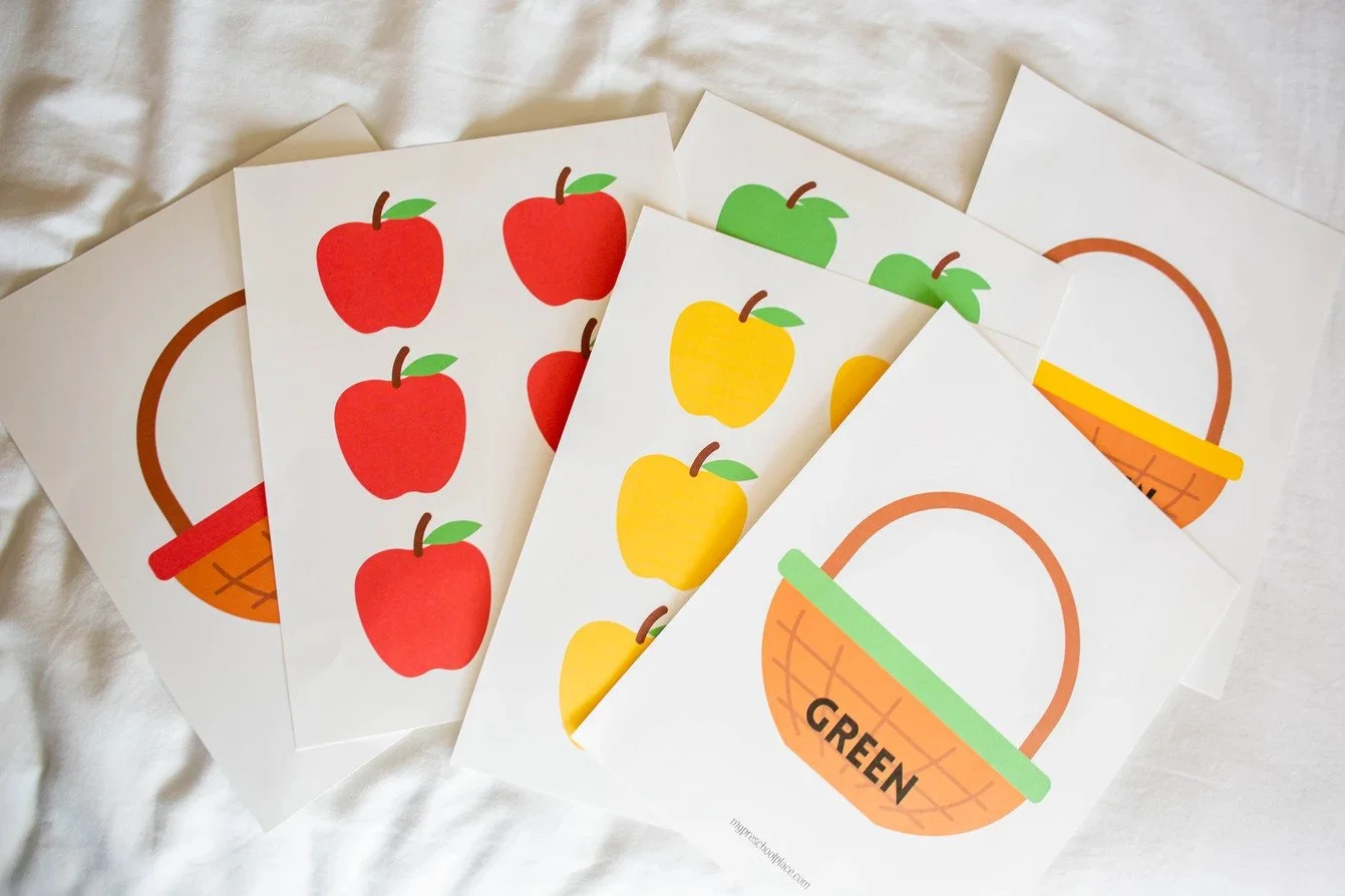 Printable Color Sorting Game — My Preschool Place