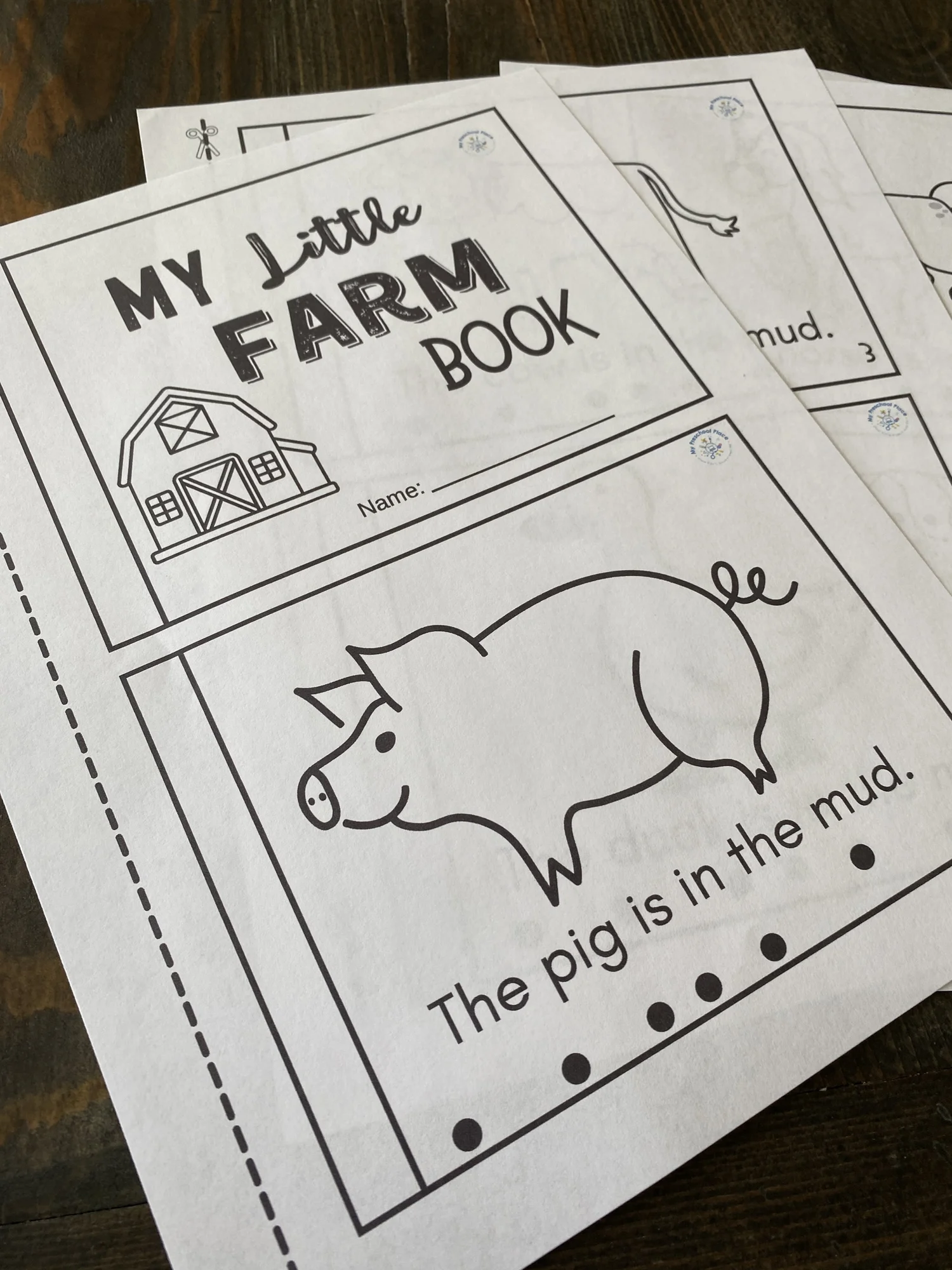 My Little Farm Guided Reader — My Preschool Place