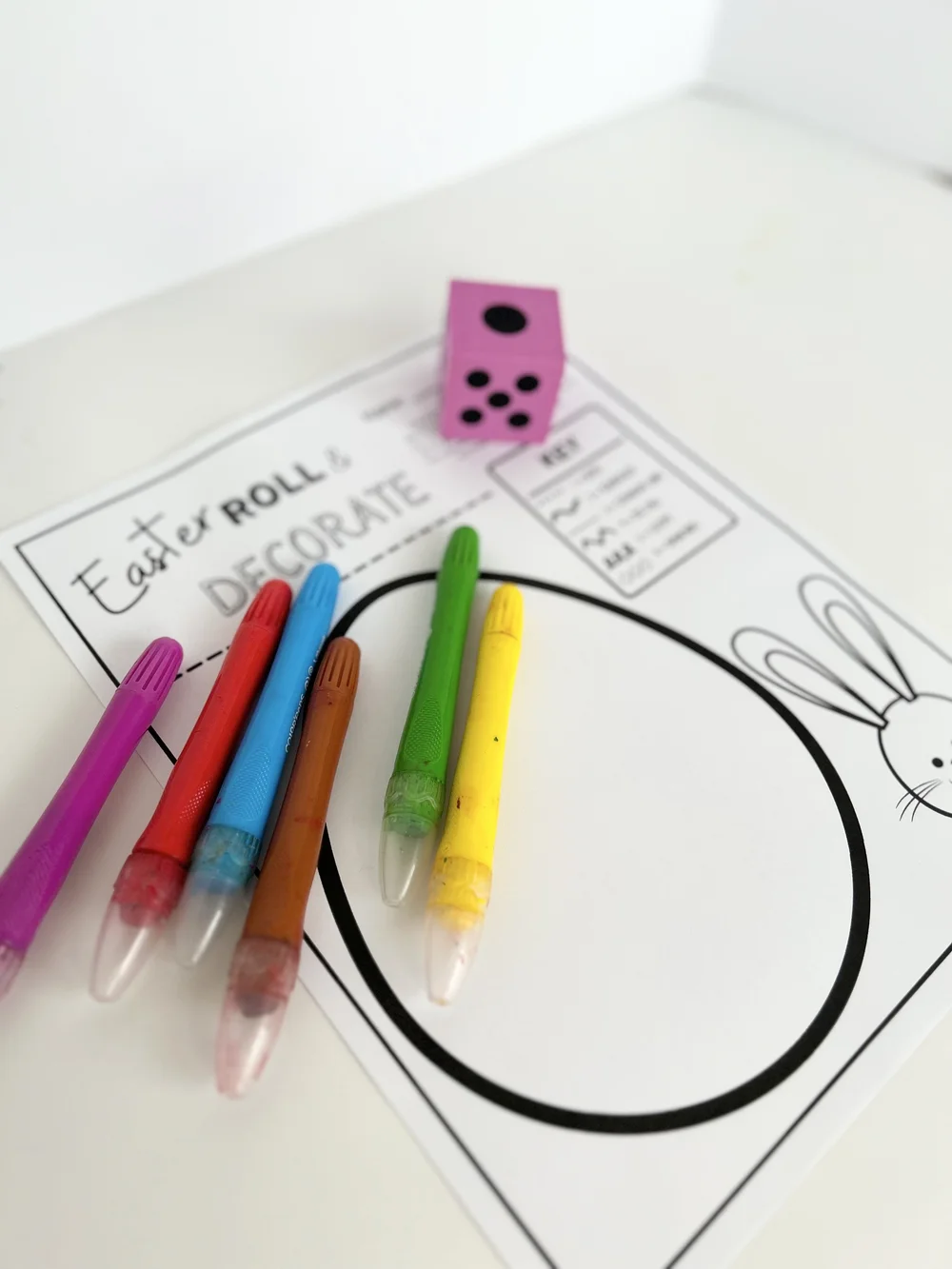 Easter Egg Roll and Decorate [free download] — My Preschool Place