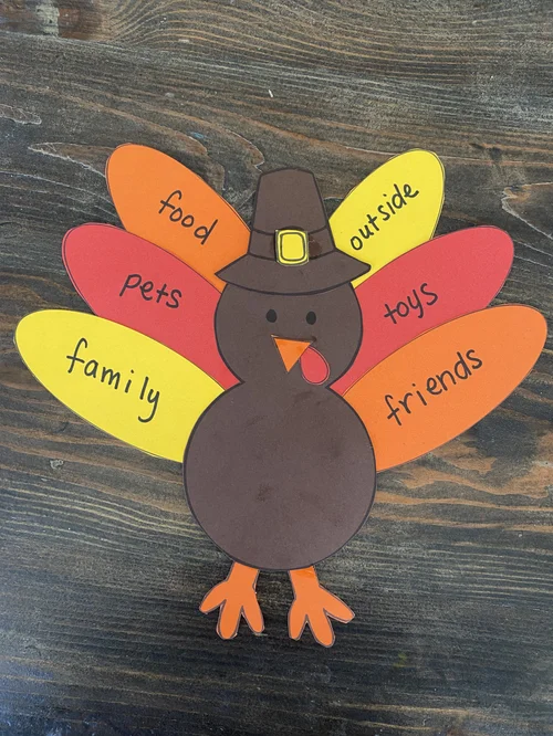 Thankful Turkeys Thanksgiving Art — My Preschool Place
