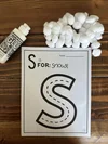 S is for Snow Preschool Literacy Activity [free download] — My ...