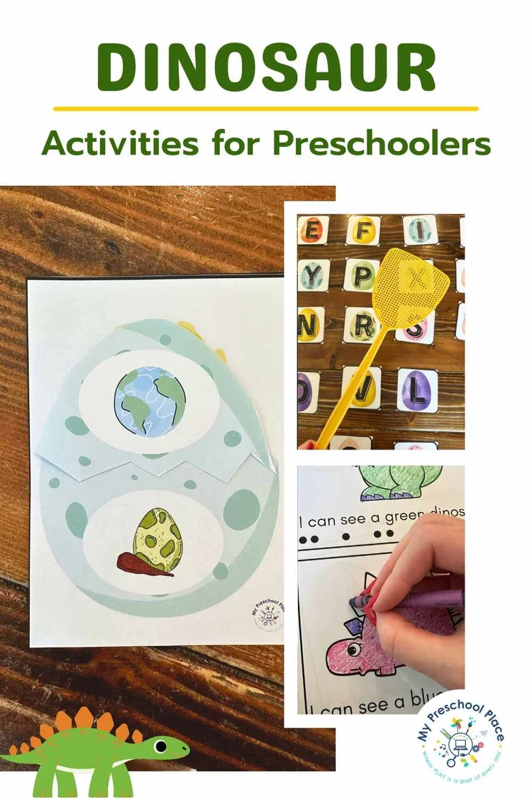 Dinosaur Learning Bundle for Preschoolers — My Preschool Place